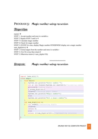 Isc computer project final upload last | PDF