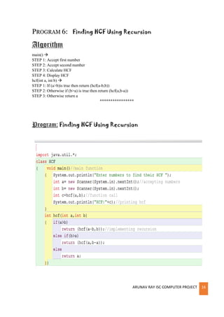 Isc computer project final upload last | PDF
