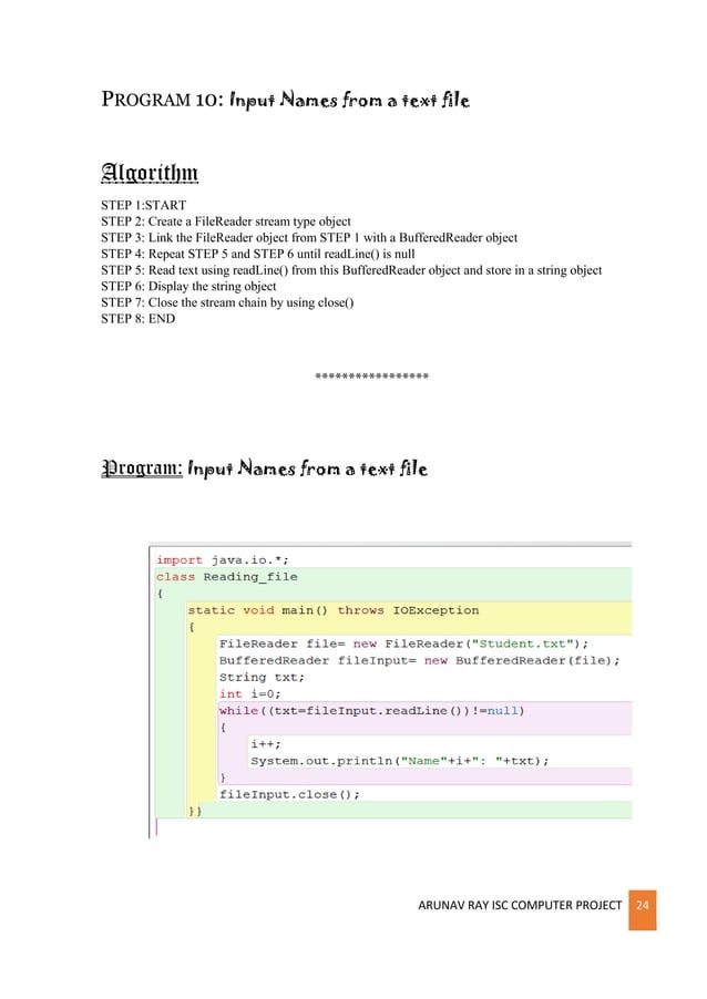 Isc computer project final upload last | PDF