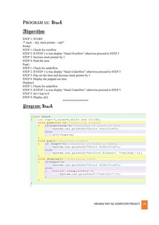 Isc computer project final upload last | PDF