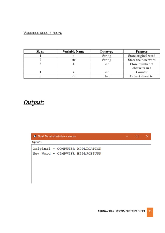 Isc computer project final upload last | PDF