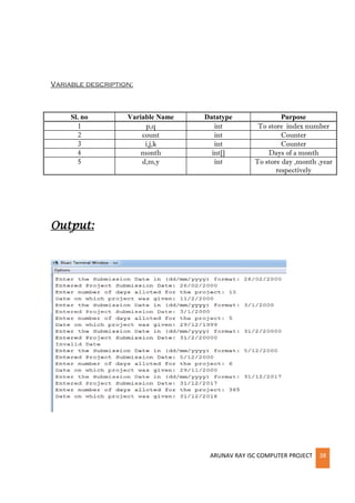 Isc computer project final upload last | PDF