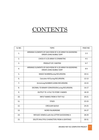 Isc computer project final upload last | PDF
