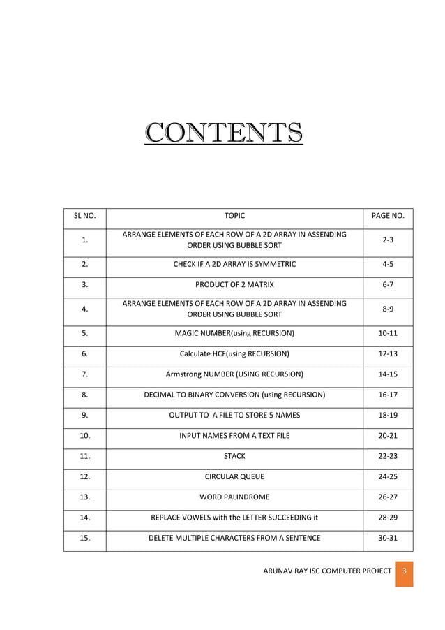 Isc computer project final upload last | PDF