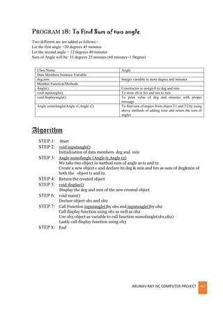 Isc computer project final upload last | PDF