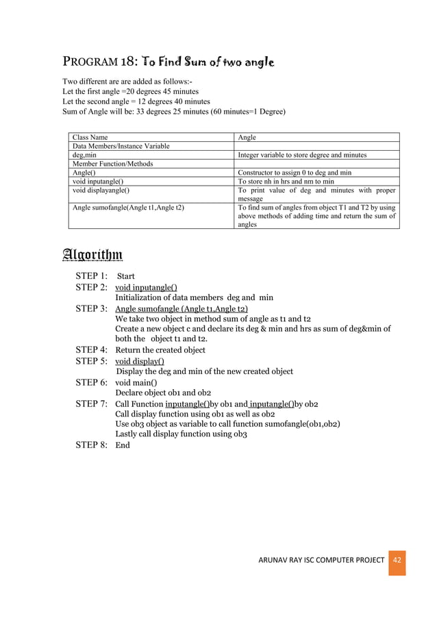 Isc computer project final upload last | PDF