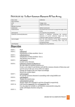 Isc computer project final upload last | PDF