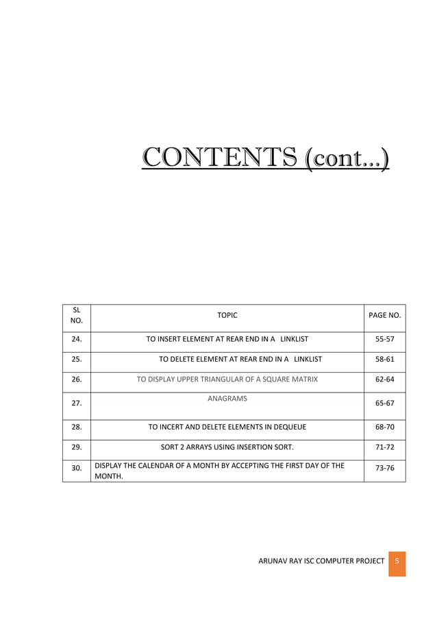 Isc computer project final upload last | PDF