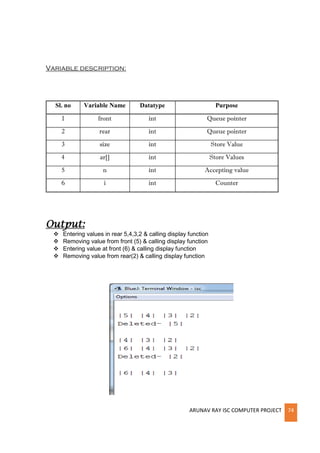 Isc computer project final upload last | PDF