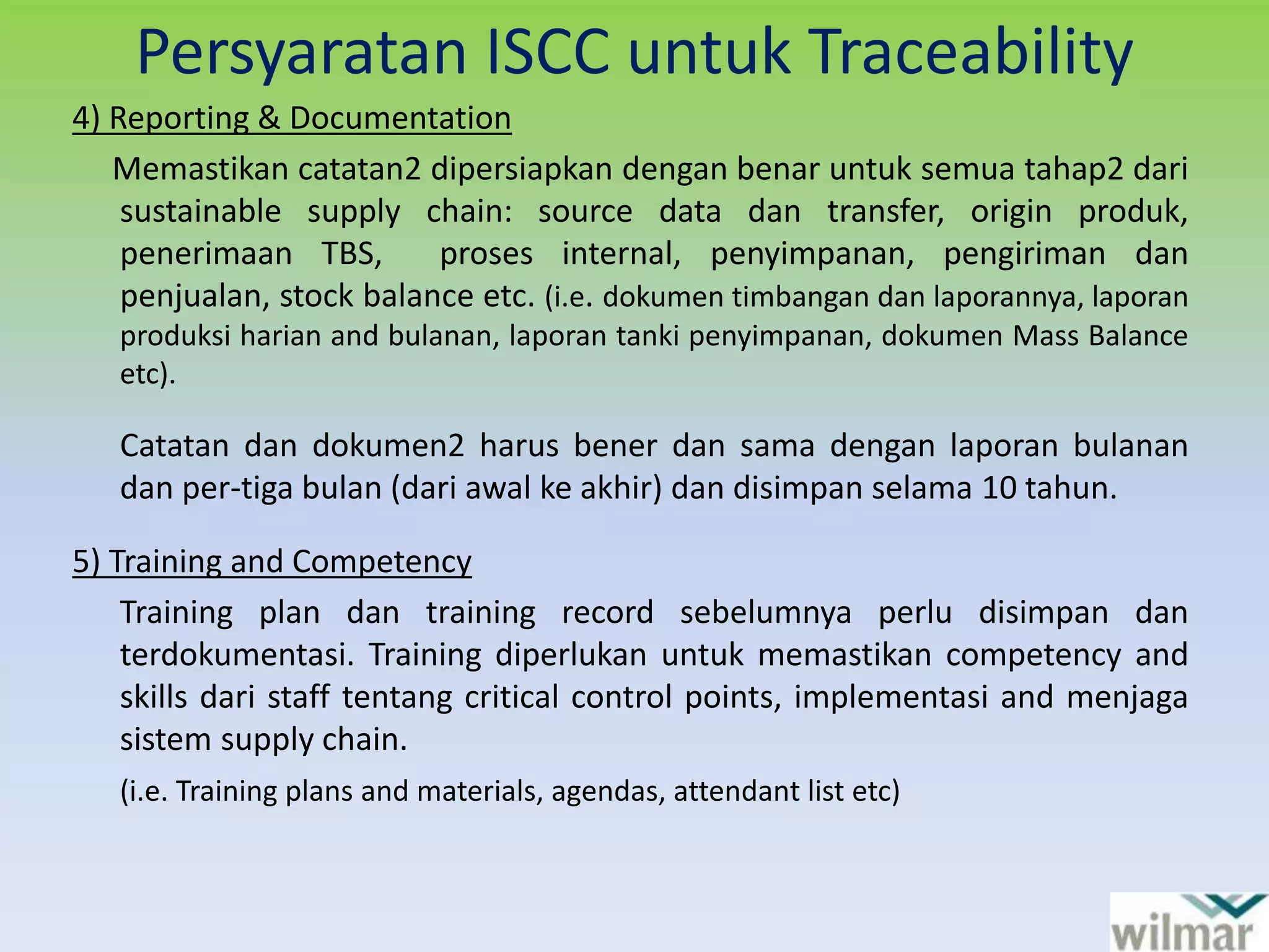 ISCC Supply Chain Model Mass Balance (Presentation Slides for Mills ...
