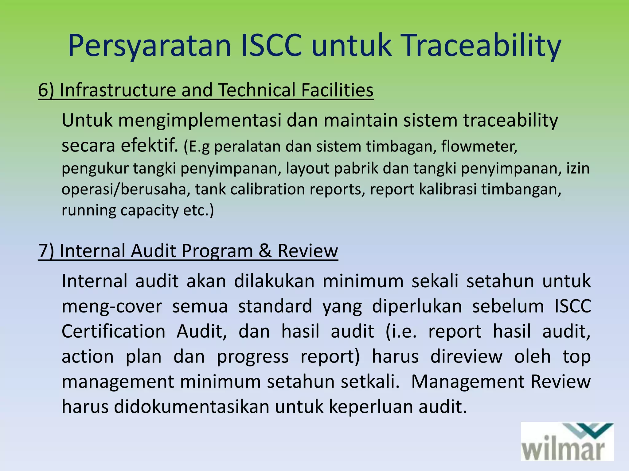 ISCC Supply Chain Model Mass Balance (Presentation Slides for Mills ...