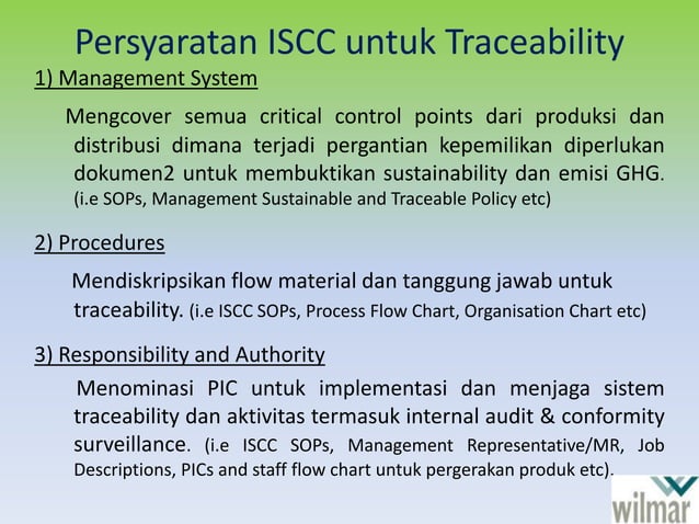ISCC Supply Chain Model Mass Balance (Presentation Slides for Mills ...