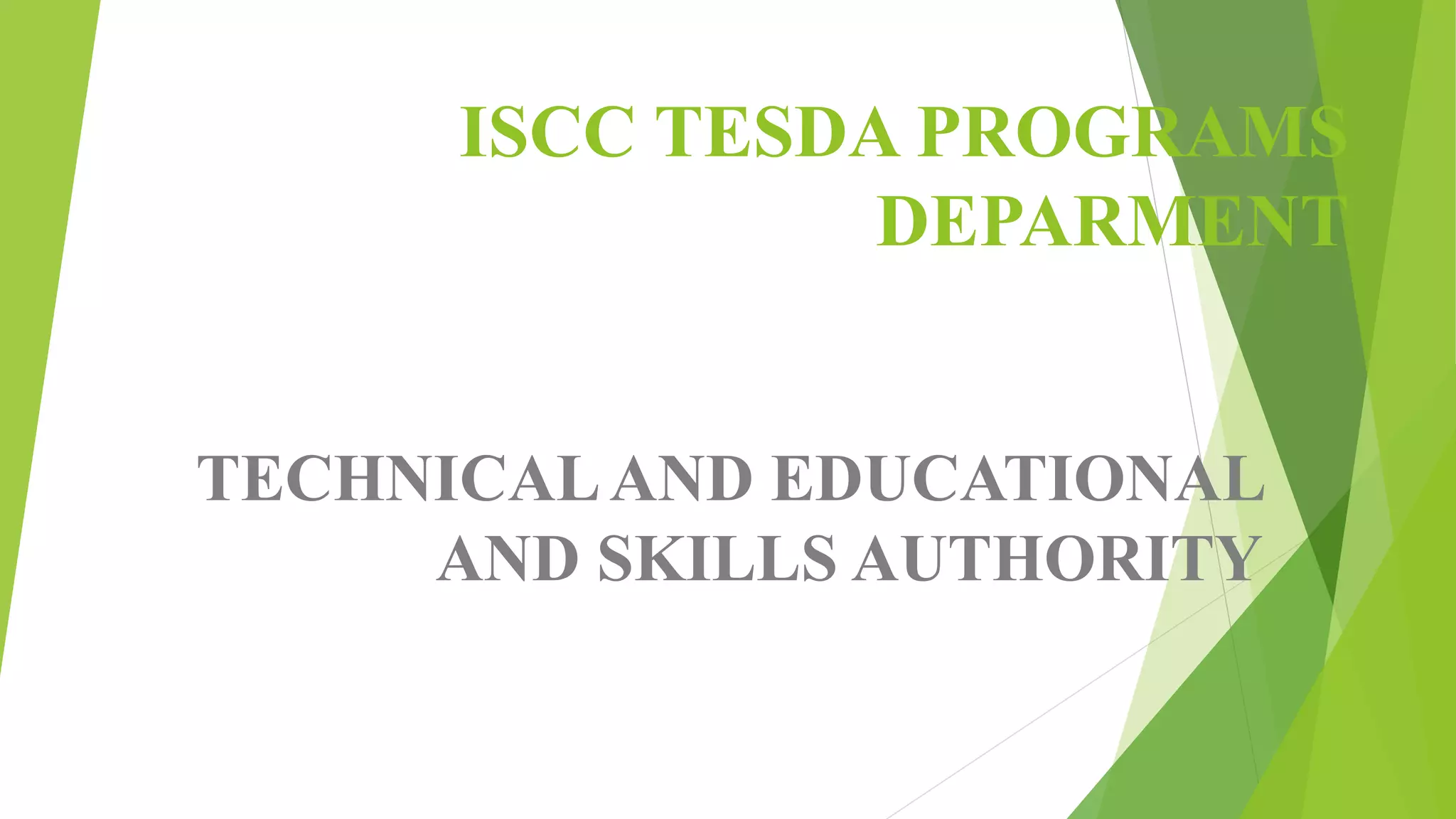 ISCC TESDA PROGRAMS DEPARMENT.pptx
