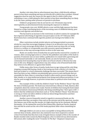 Is censorship a good or a bad idea | PDF