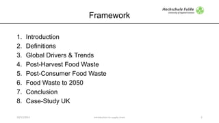 Food Waste in Supply Chain | PDF