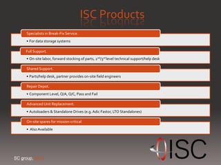 Isc group llc gral presentation final revised 050212 | PPT
