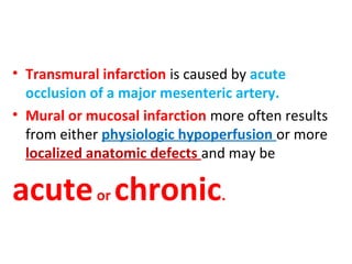 Ischemic bowel disease | PPT