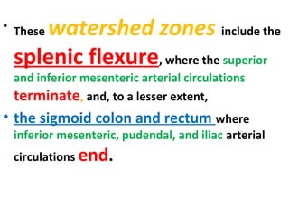 Splenic Flexure Watershed