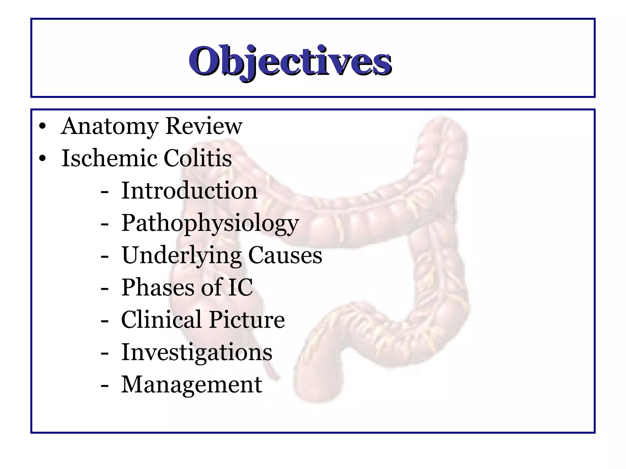 Ischemic Colitis | PPT