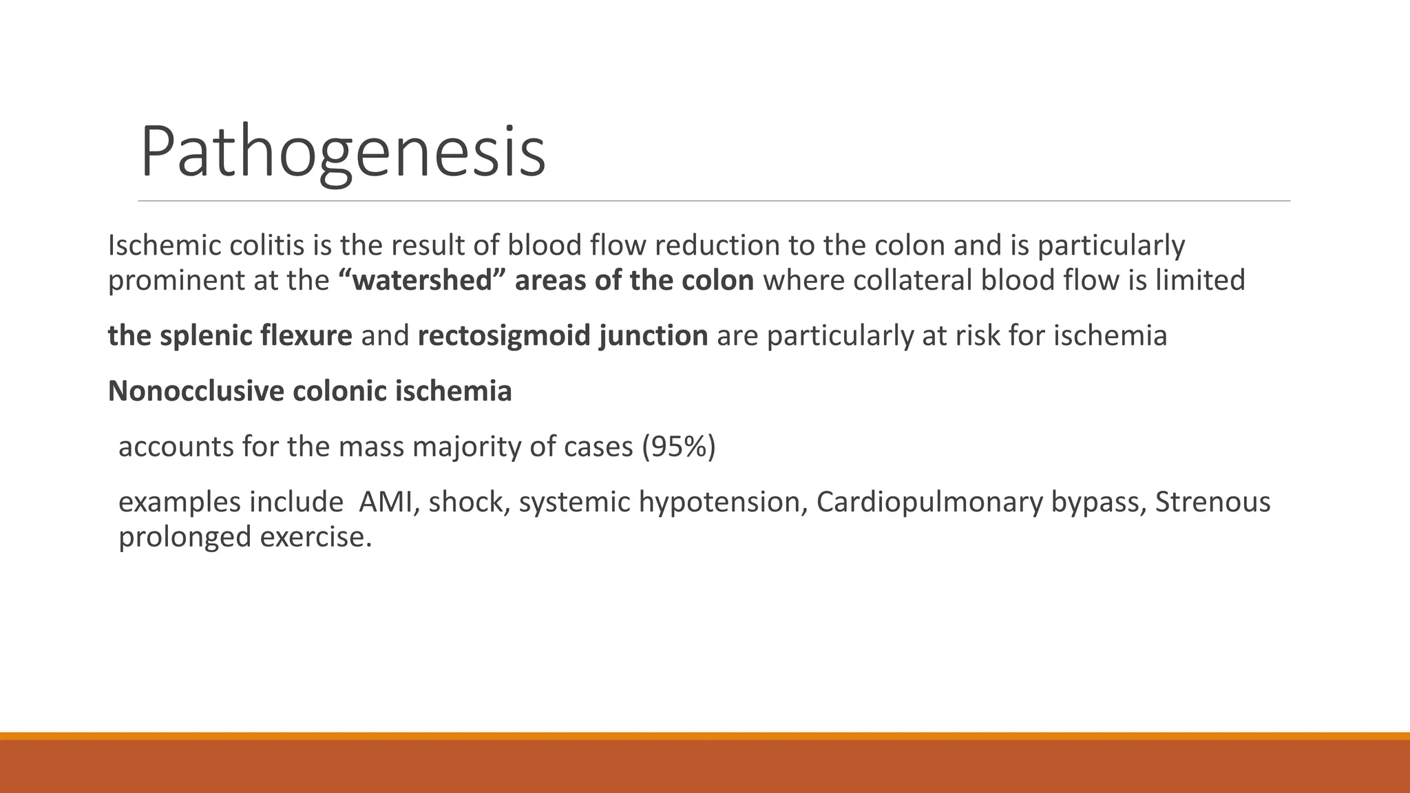 Ischemic colitis medical condition .pptx