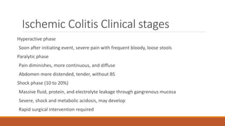Ischemic colitis medical condition .pptx