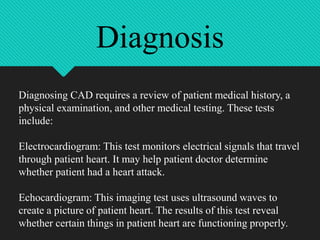 Coronary artery disease | PPT