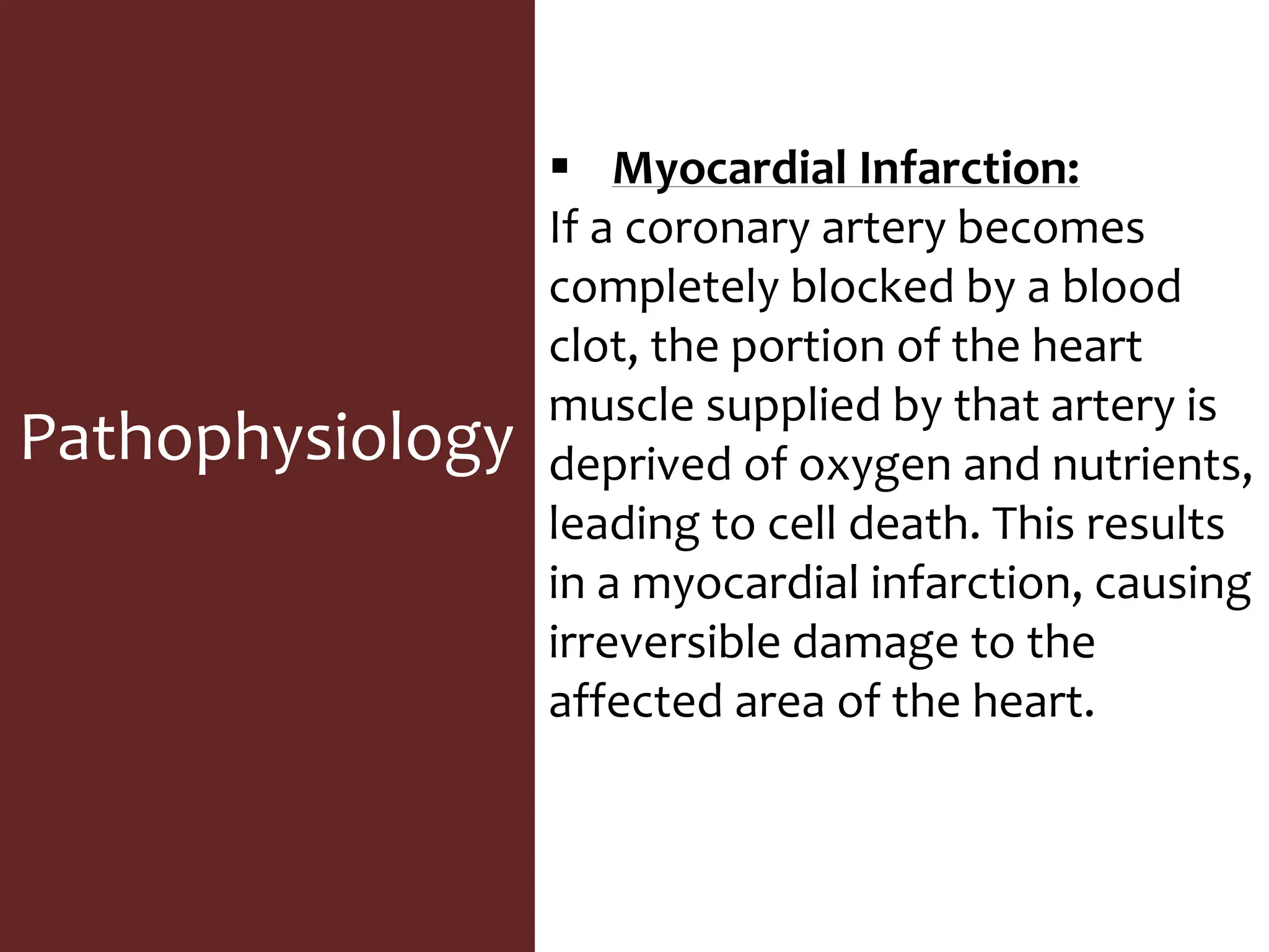 Ischemic heart disease (IHD) pathophysiology , types , its causes and ...