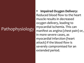 Ischemic heart disease (IHD) pathophysiology , types , its causes and ...