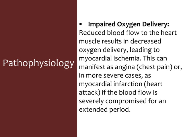 Ischemic heart disease (IHD) pathophysiology , types , its causes and ...