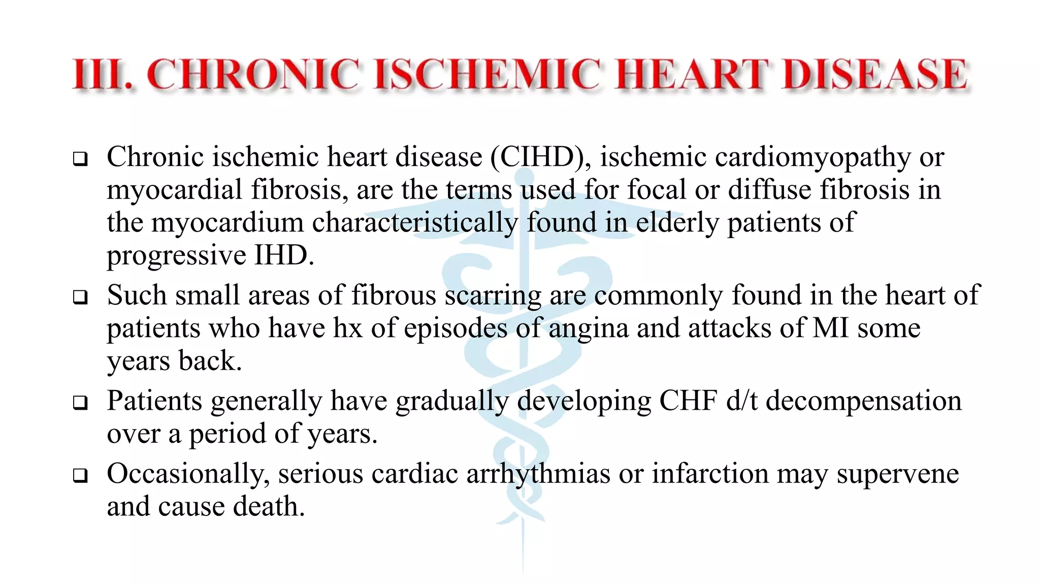 ISCHEMIC HEART DISEASE (IHD) | PPTX