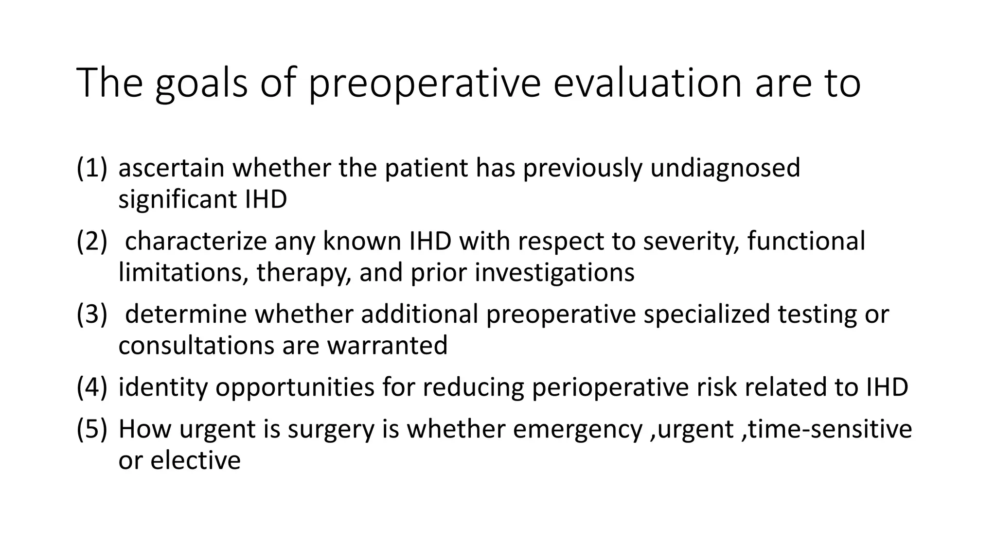 ISCHEMIC HEART DISEASE IN NON CARDIAC SURGERIES- ANESTHETIC (1).pptx