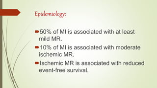 Ischemic MR case based | PPTX
