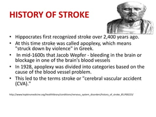 Ischemic stroke | PPTX