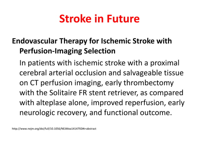 Ischemic stroke | PPTX