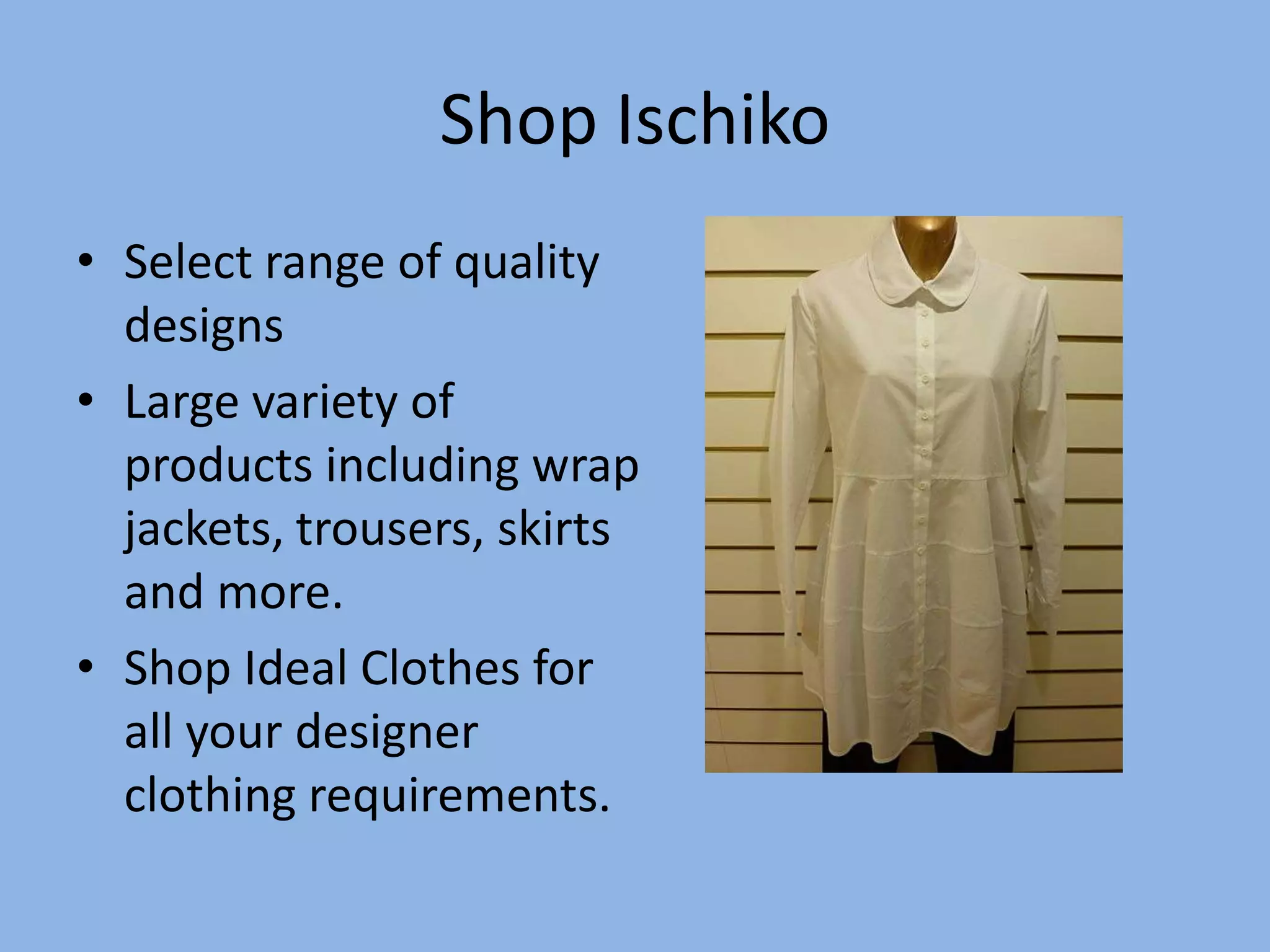 Ischiko Clothing | PPTX