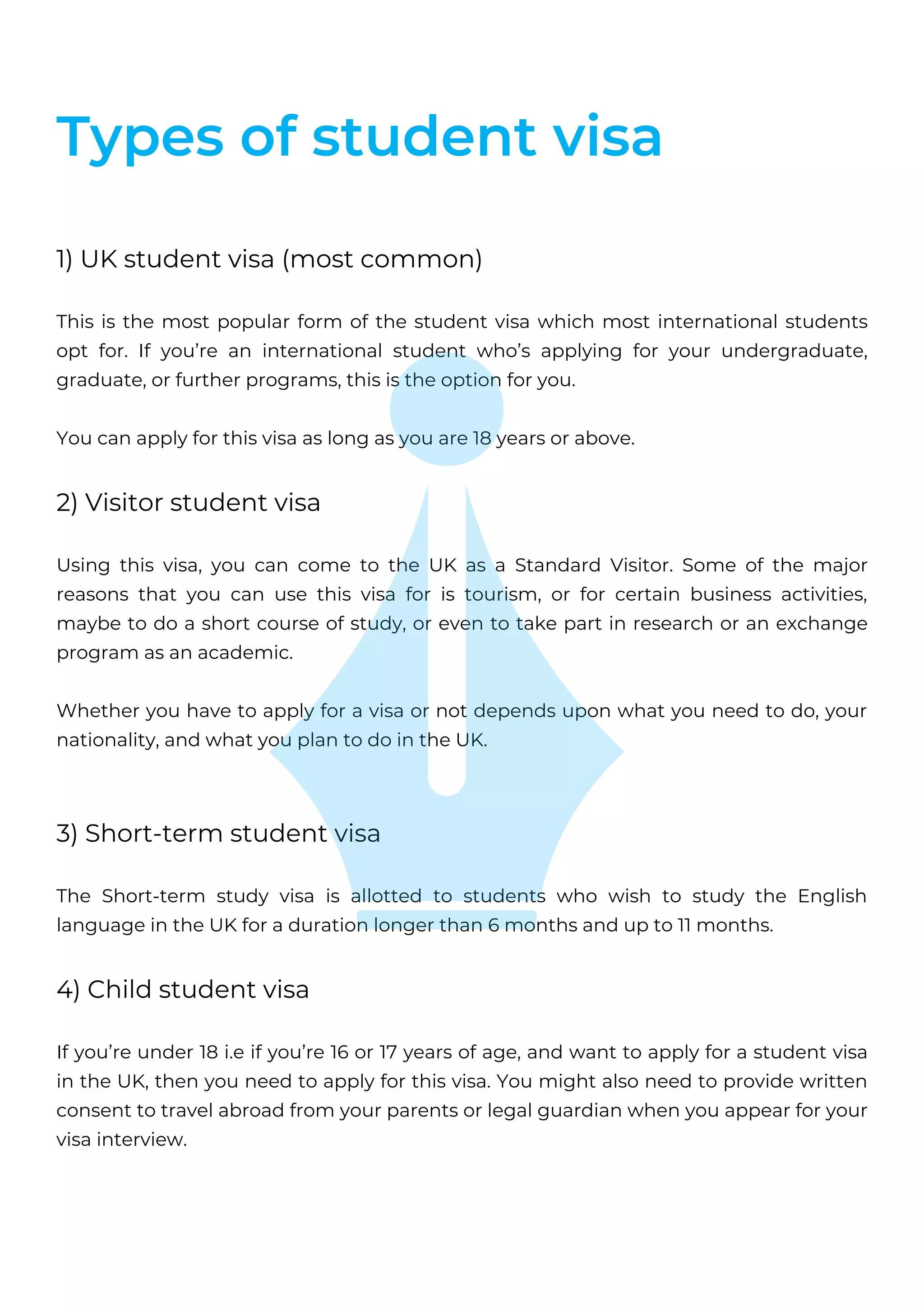iSchoolConnects UK Visa document- Final.pdf | College Planning ...
