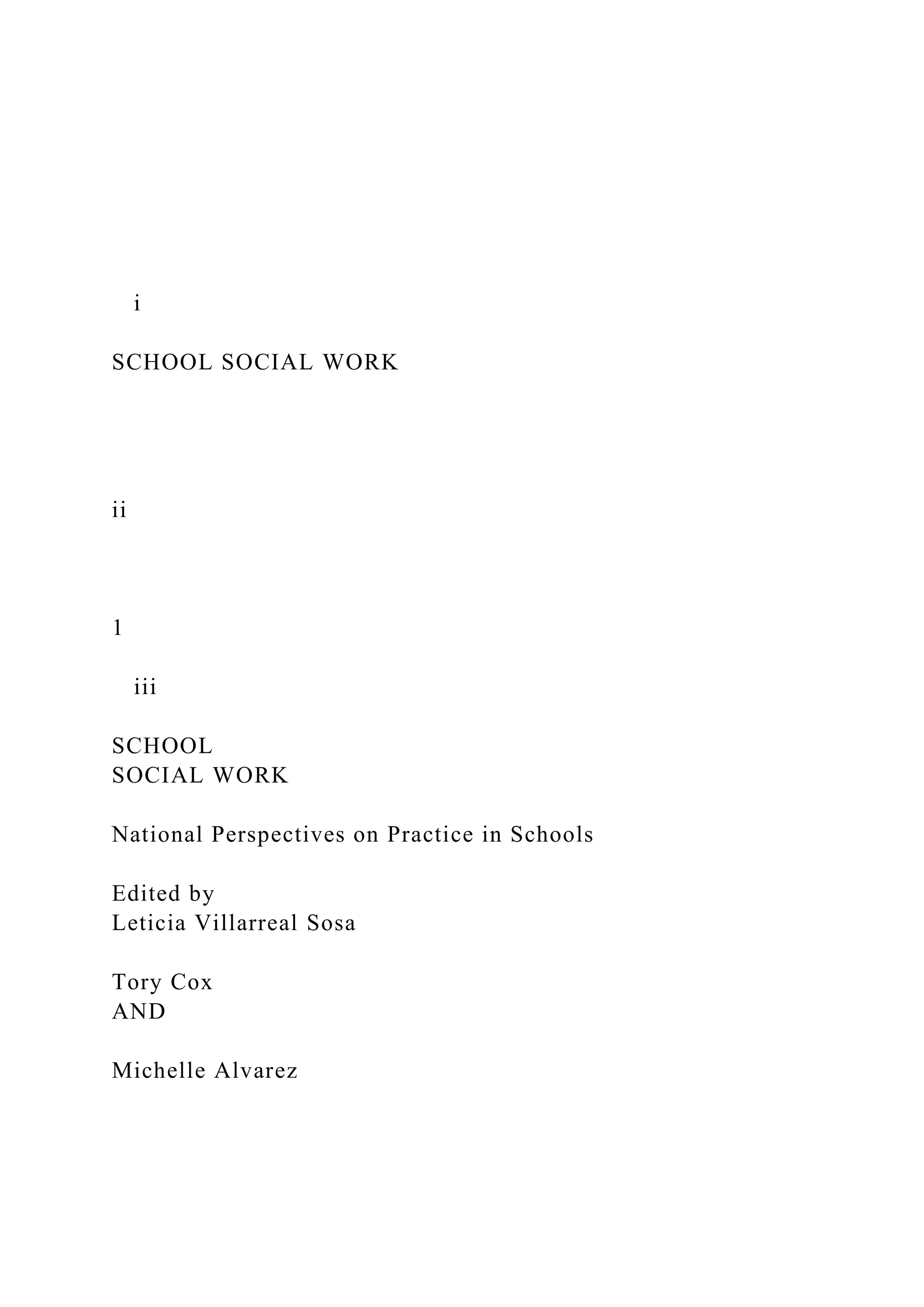iSCHOOL SOCIAL WORK ii1 iii.docx
