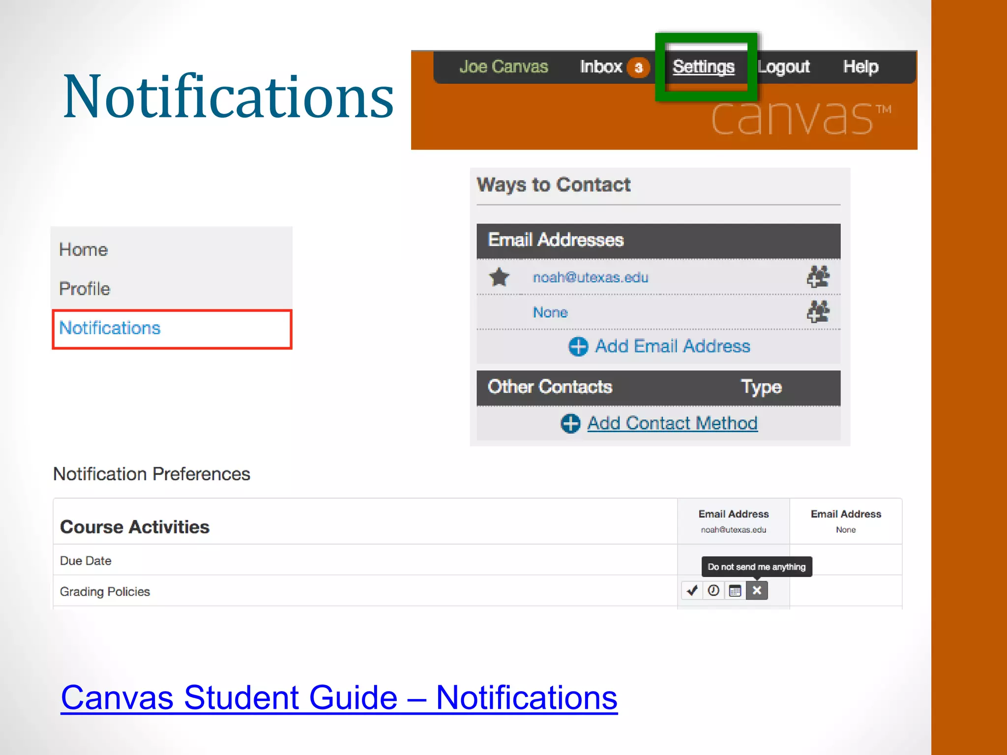 Canvas Intro for Grad Students | PPT