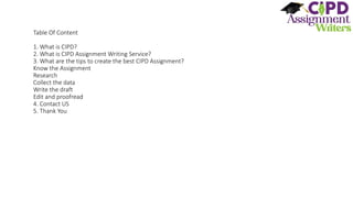 Is CIPD Assignment Help Important For Students | PDF