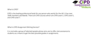 Is CIPD Assignment Help Important For Students | PDF