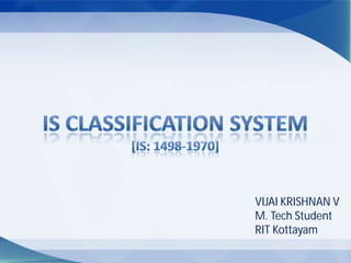 IS Classification of Soils | PDF