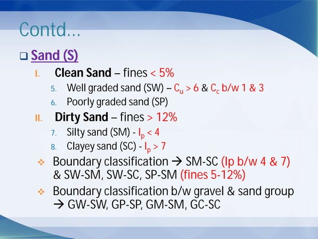 IS Classification of Soils | PDF | Geology | Science