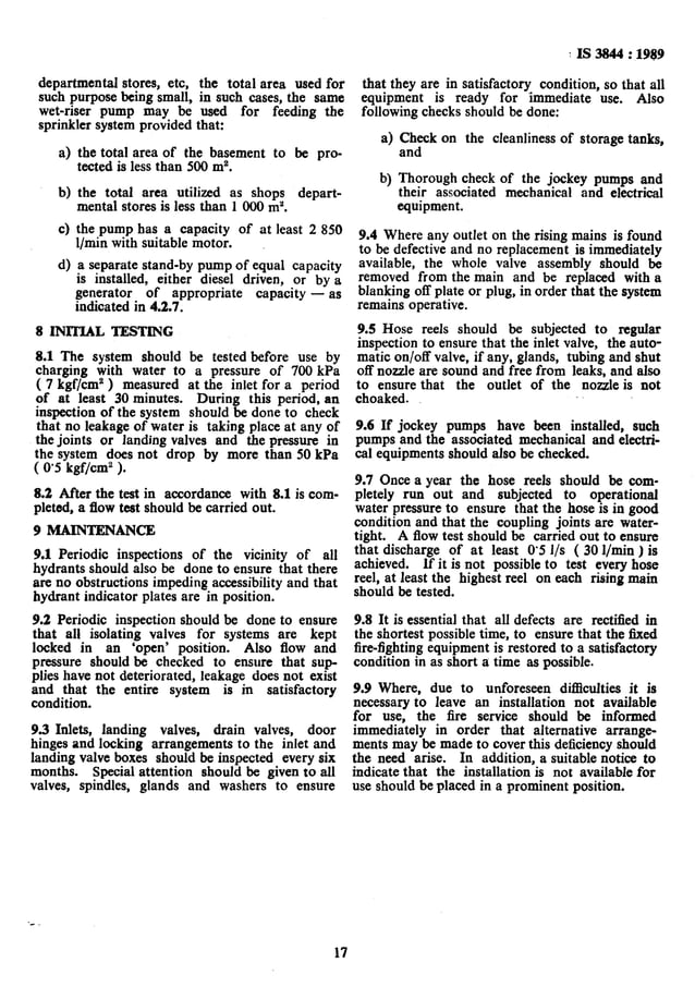 Is codes for 3844 internal fire hydrants and hose | PDF | Technology ...