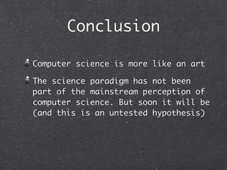 Is Computer Science Science? | PDF | Computing | Technology & Computing