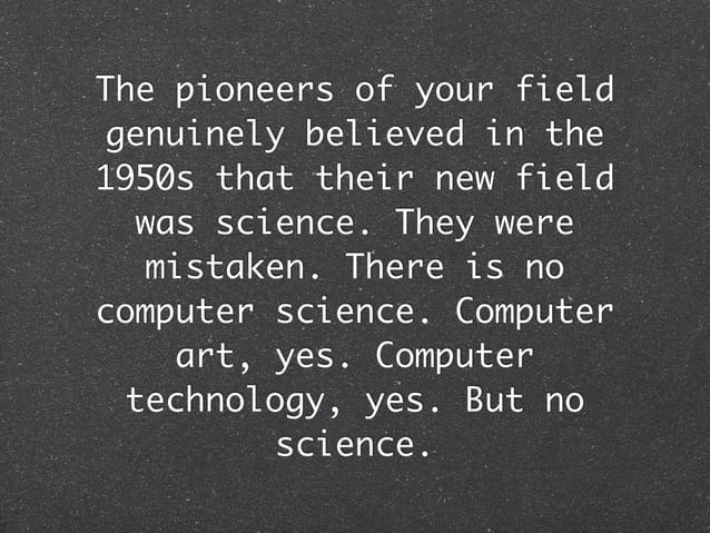 Is Computer Science Science? | PDF | Computing | Technology & Computing