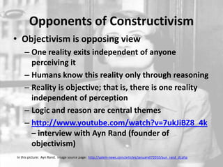 Is constructivism the best philosophy of education | PDF