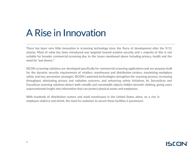 Iscon Imaging Personal Security Screening White Paper | PPT