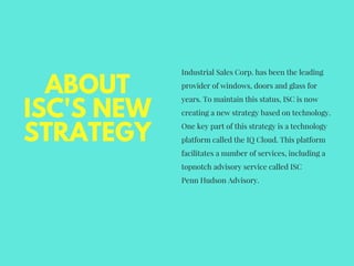ISC Penn Hudson Advisory | PPT