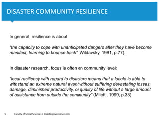 Building on Community Resilience in Post-earthquake Nepal | PPT