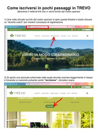 Iscrizione guidata Trevo | PDF